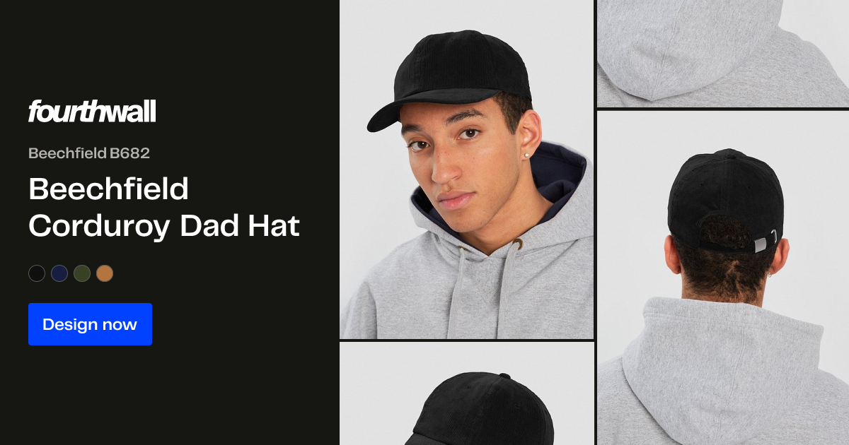 Beechfield Corduroy Dad Hat | Fourthwall
