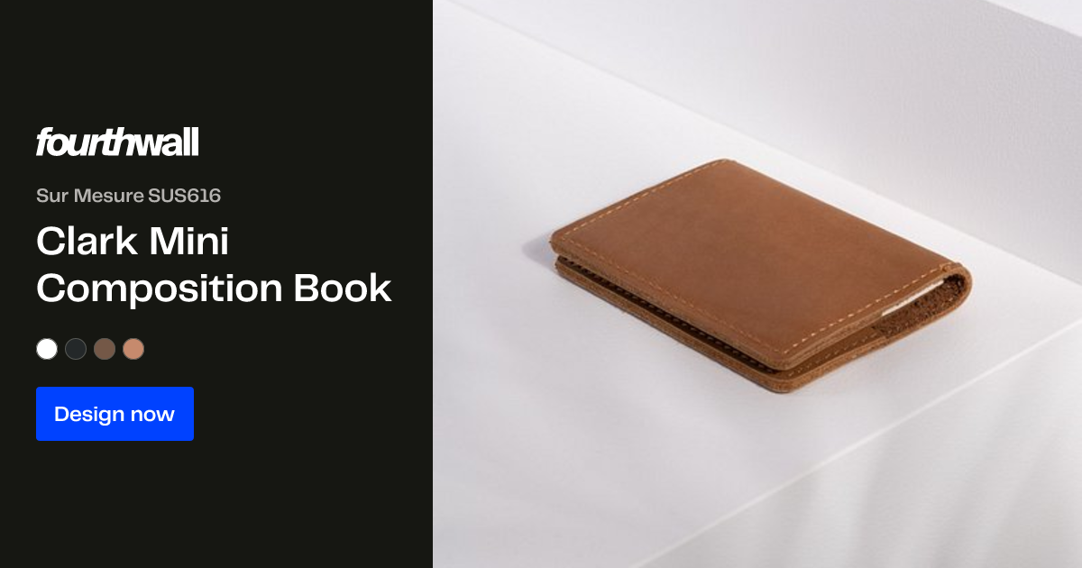 Clark Mini Composition Book | Fourthwall